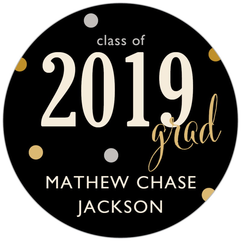 Golden Honor | Custom Sheet Labels | Circle Labels | Evermine