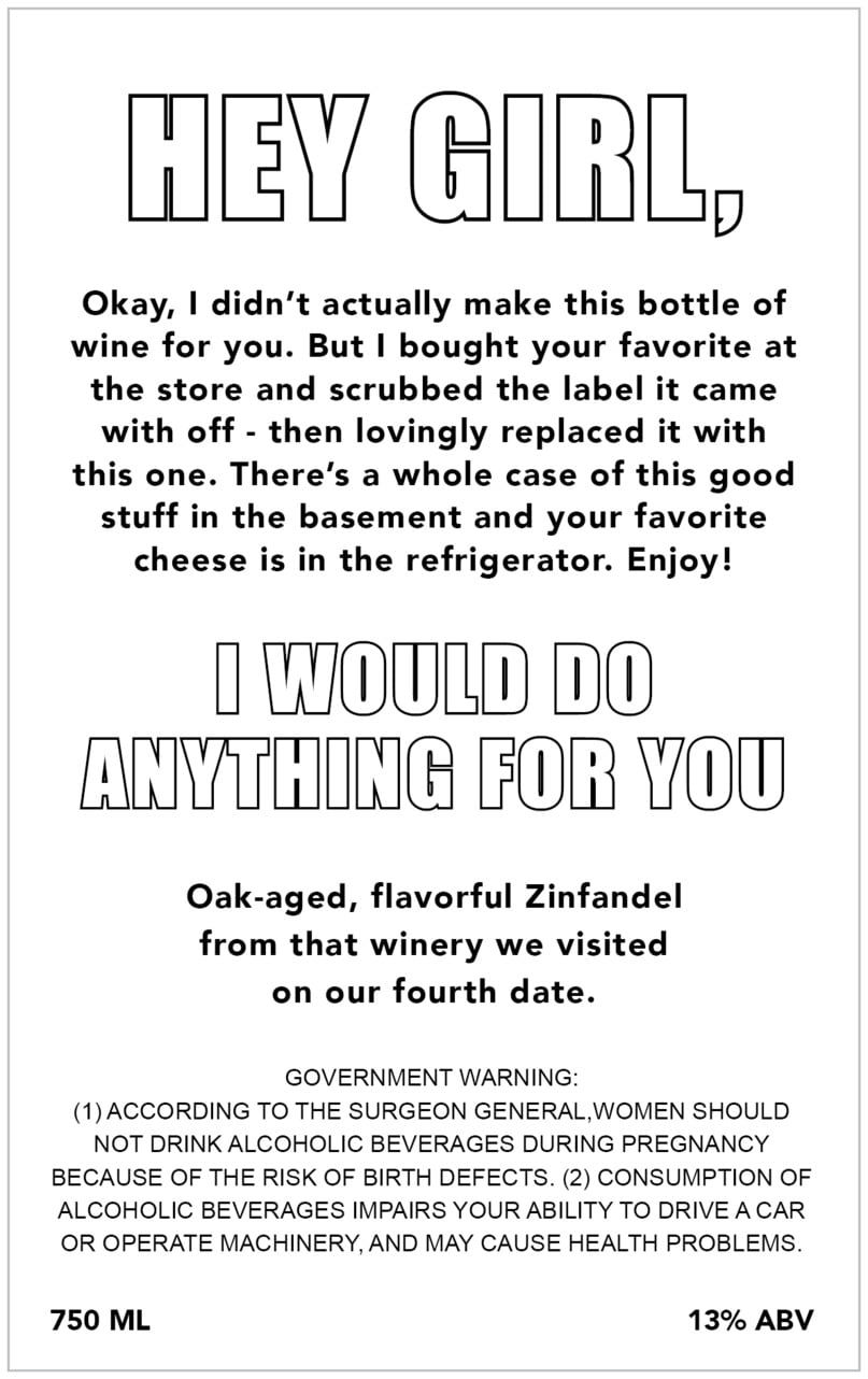 Meme | Custom Sheet Labels | Large Text Labels | Evermine